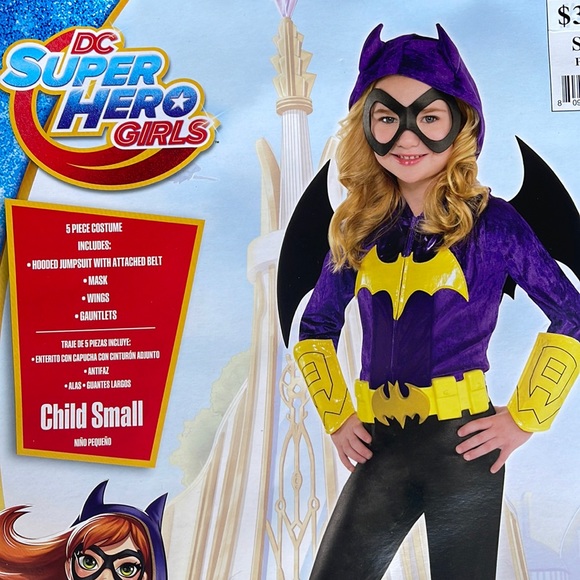 DC | Costumes | Dc Super Hero Batgirl Kids Costume New | Poshmark